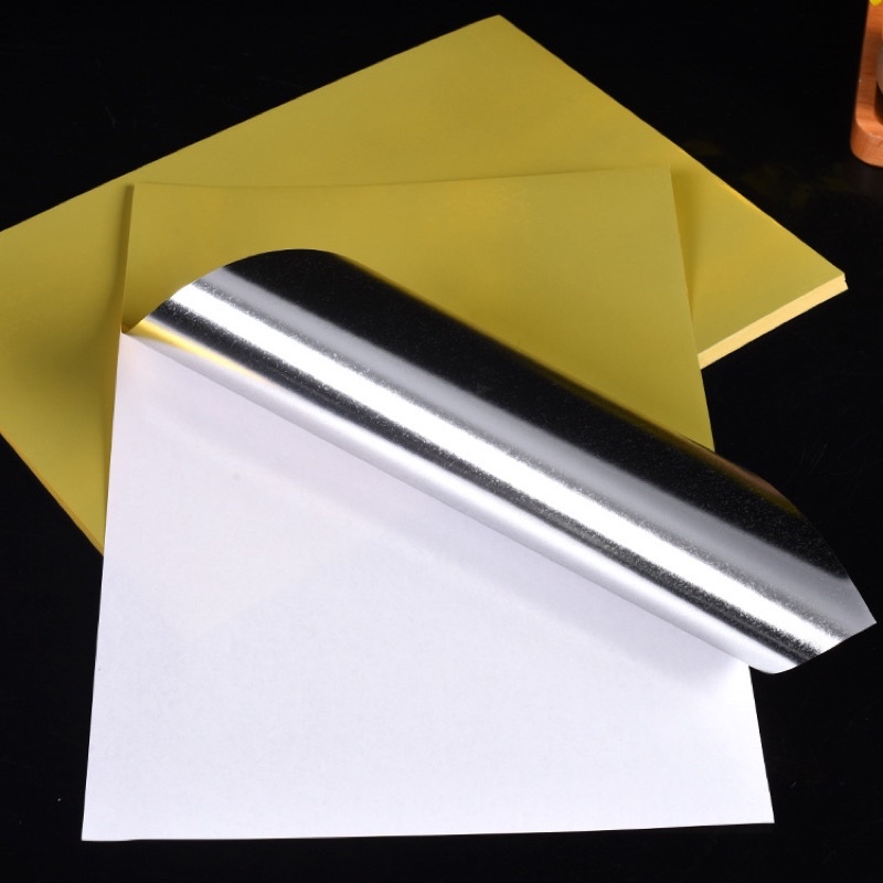 Bright Gold | Self-adhesive Vinyl Sticker Paper A4 size craft paper die ...