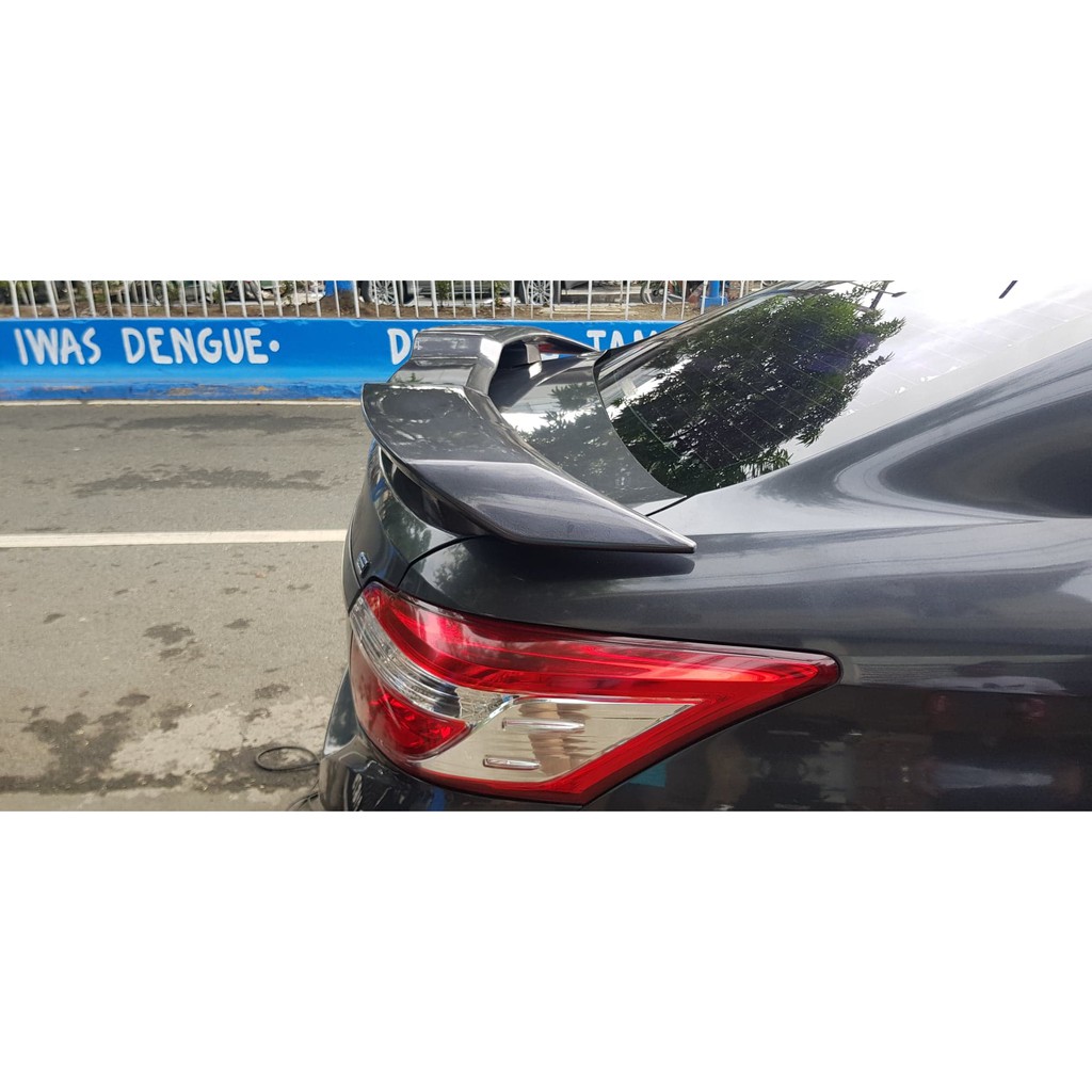 Toyota Vios 2019 Modulo Unpainted Spoiler | Shopee Philippines