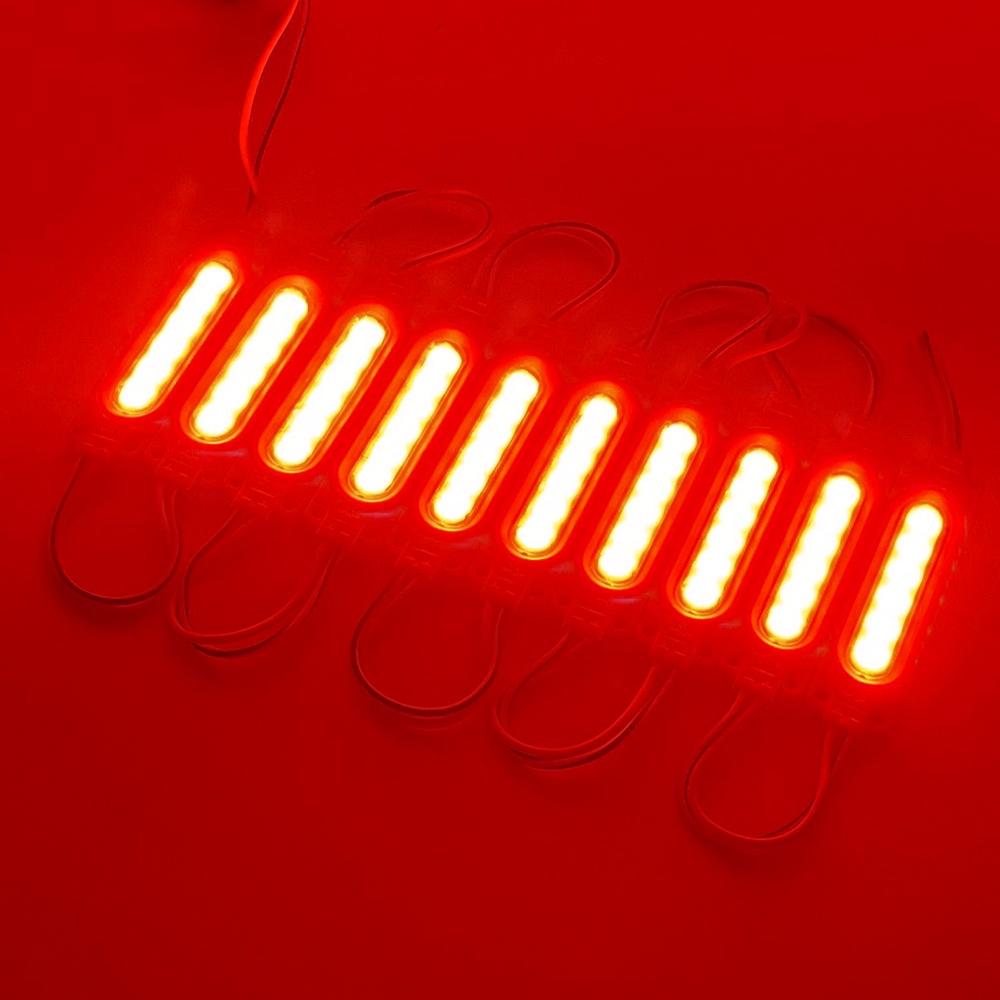 10Pcs 12V 24V Led Module Truck Side Marker Indicator Light Cob 6 Led ...