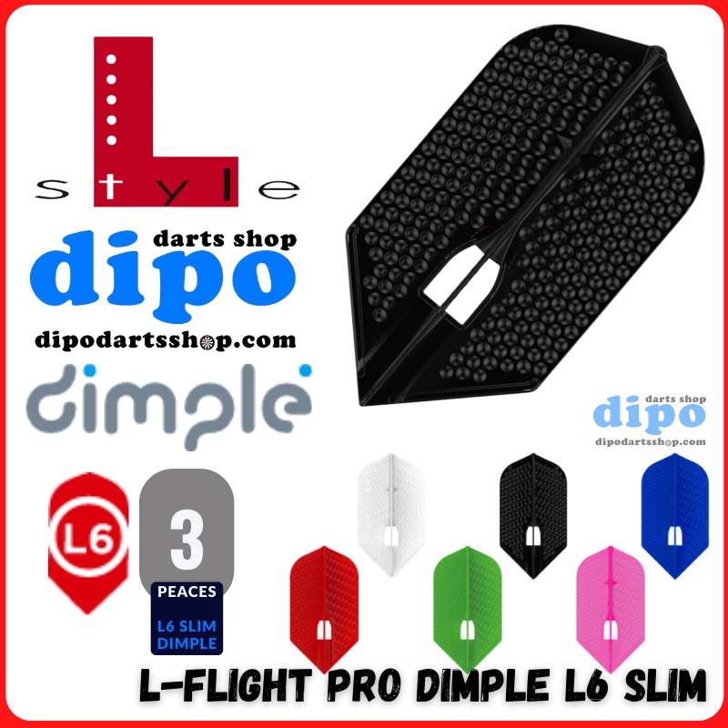 L-Style Darts Flight - L-Flight Pro【 Slim L6 Dimple 】 | Shopee Philippines