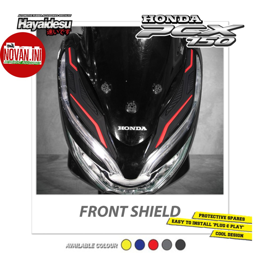 Honda PCX 150 Body Protector FRONT SHIELD Cover-HAYAIDESU | Shopee ...