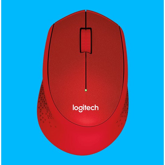 Logitech M331 (Red) Silent Plus Wireless Mouse | Shopee Philippines