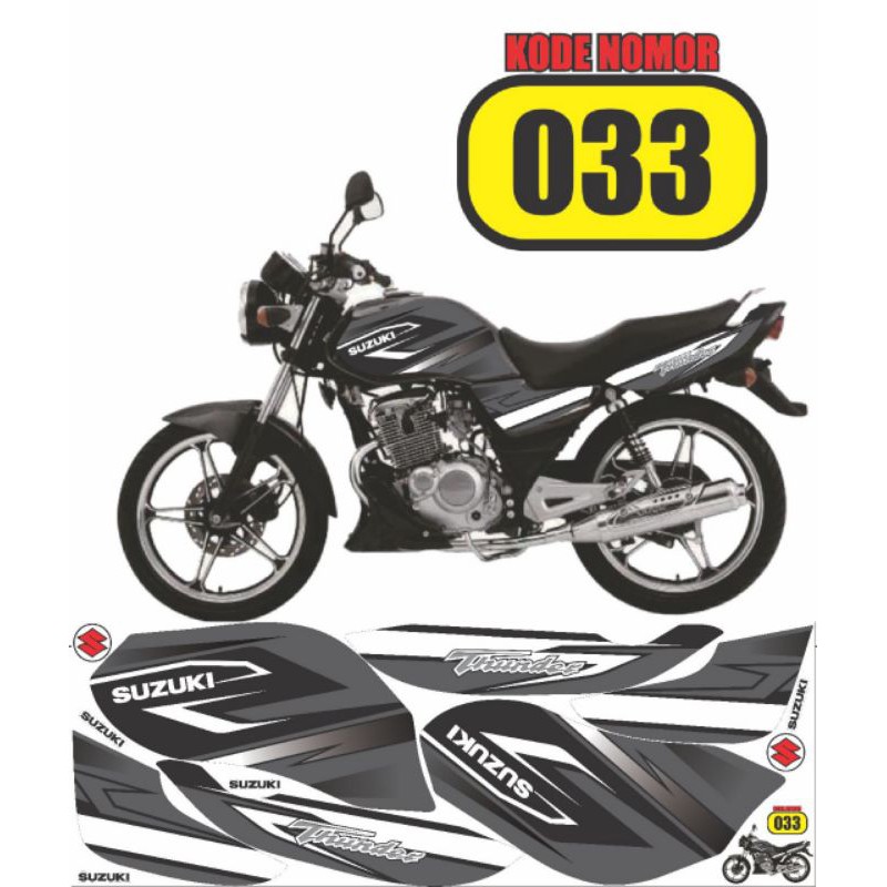 Suzuki thunder decal/thunder Variation/striping varias thunder | Shopee ...