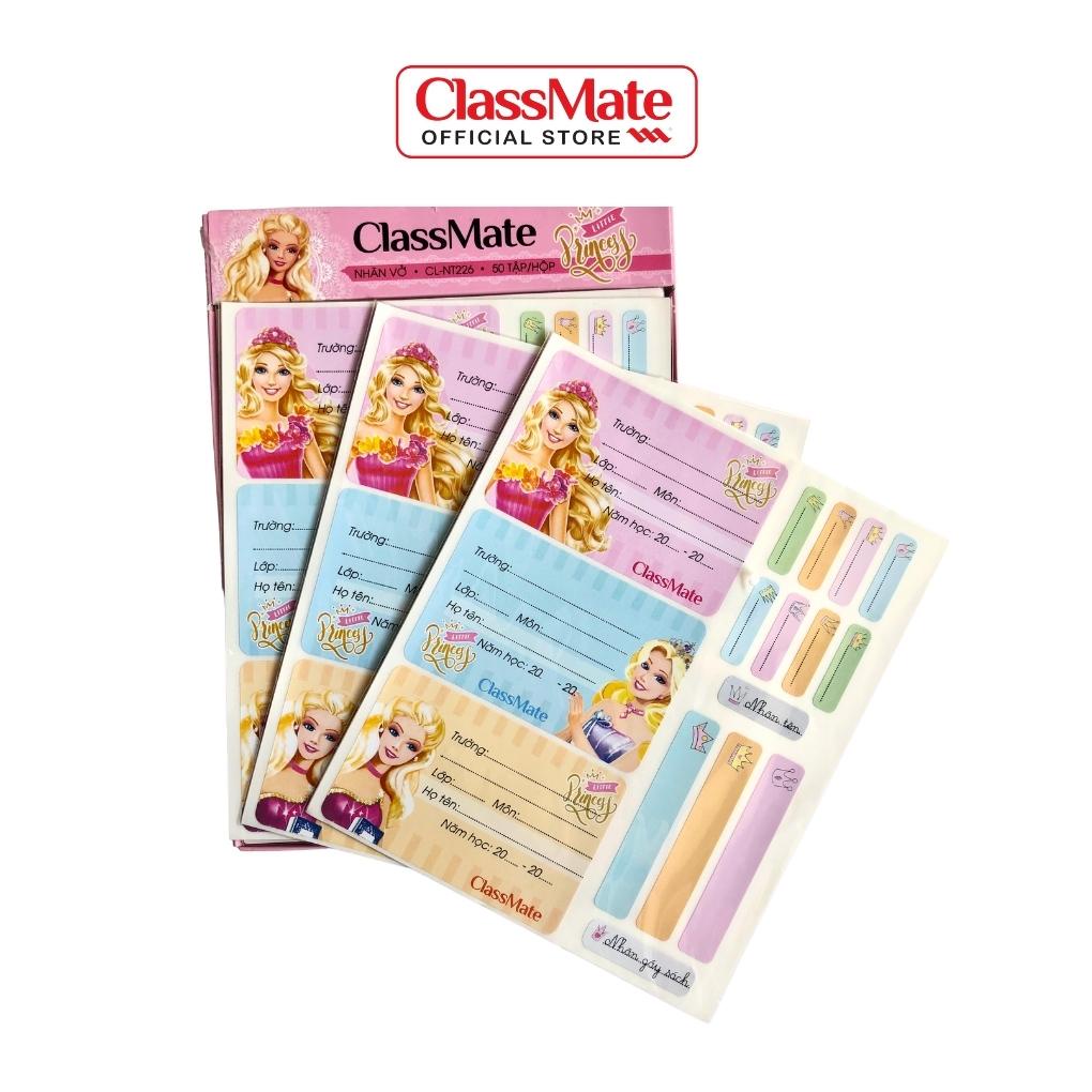 Classmate princess Pre-adhesive Student Notebook Labels, princess Image ...