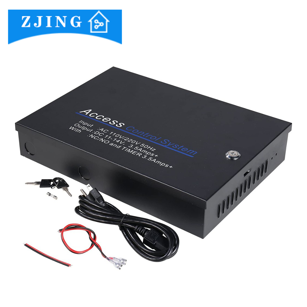 Input AC220V Output DC12V 3.5A Metal Power Supply Box for Door Access ...