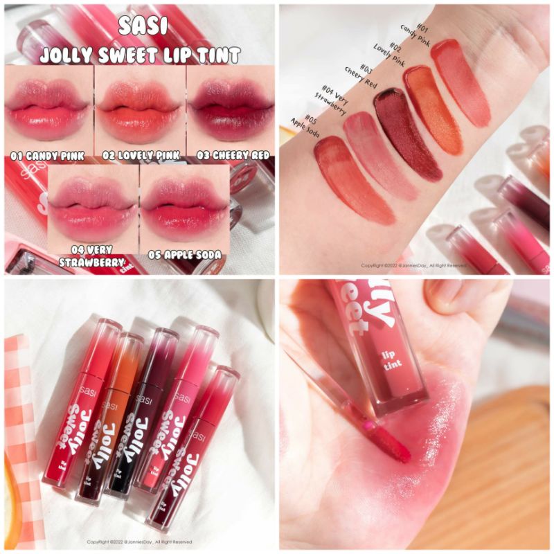 Sasi Jolly Sweet Lip Tint Very Good Texture Does Not Dry Lasts All Day ...