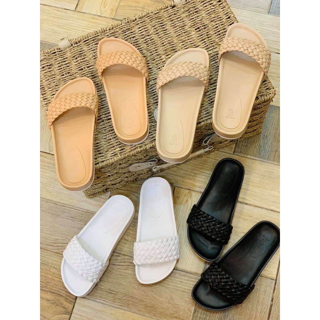 Andi Braided Fully Coated Birks Soft Sole Sandals | Shopee Philippines