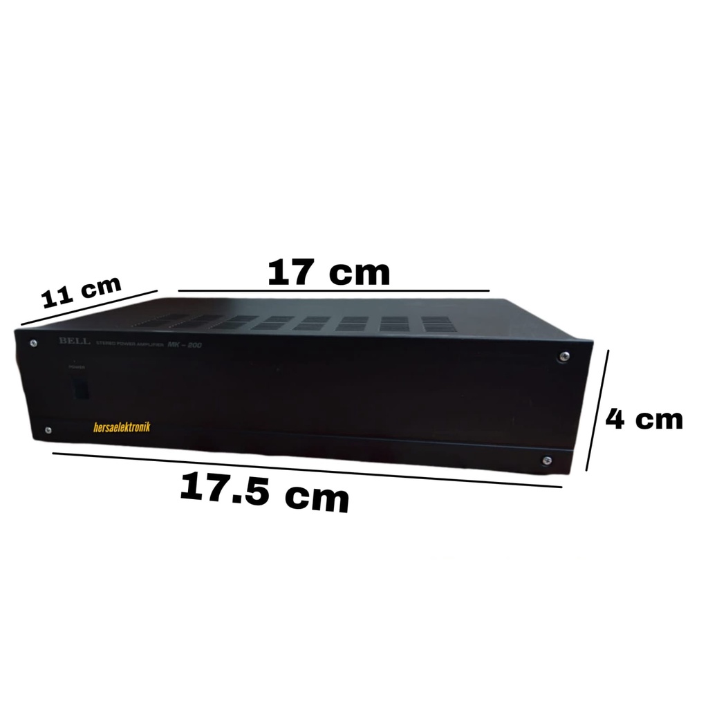 Mk 200 Bell power amplifier box mk200 Bell amp box | Shopee Philippines