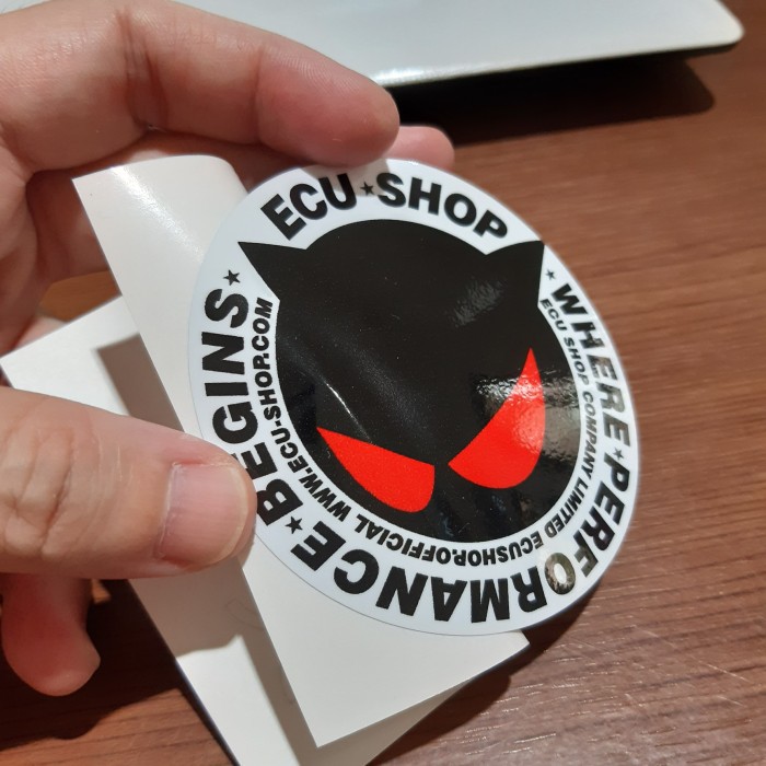 Ecu SHOP ROUNDED sticker printing | Shopee Philippines