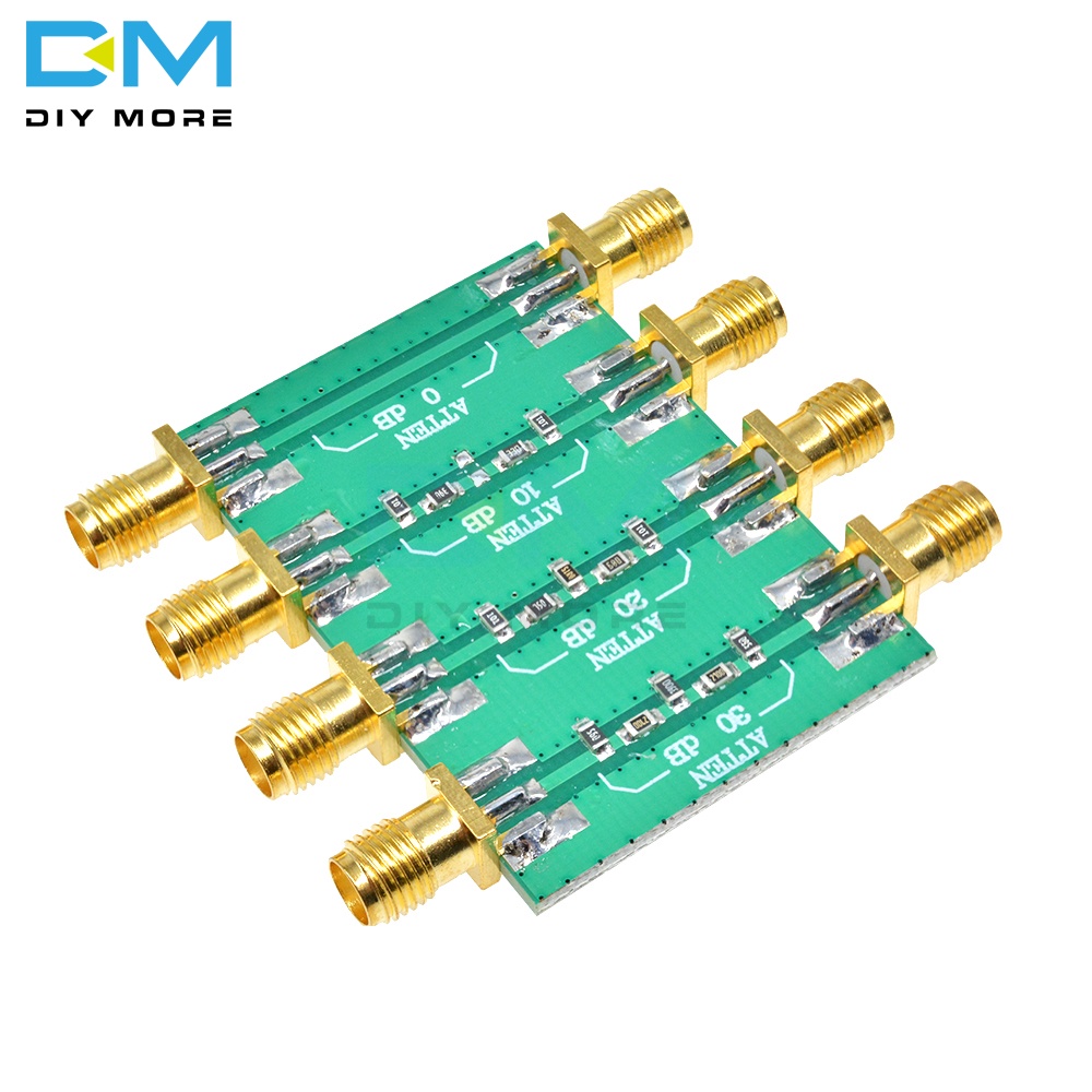 23dBm DC 4.0GHz RF Fixed Attenuator Module Board SMA Double Female Head ...