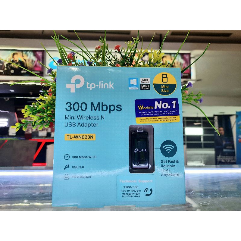 Tp link Wn823n 200mbps Mini Wireless N USB Adapter | Shopee Philippines