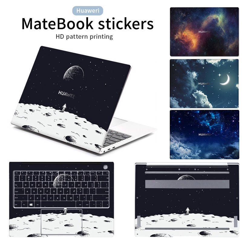 Starry sky laptop sticker skin for Huawei MateBook D14 D15 D16 14/15/16 ...