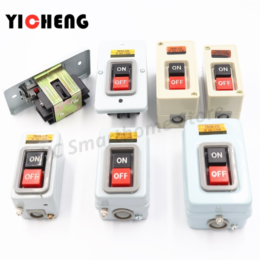 1Pcs tbsn/tbss/tbsp Three types ON OFF Push Button Power Switch Three ...