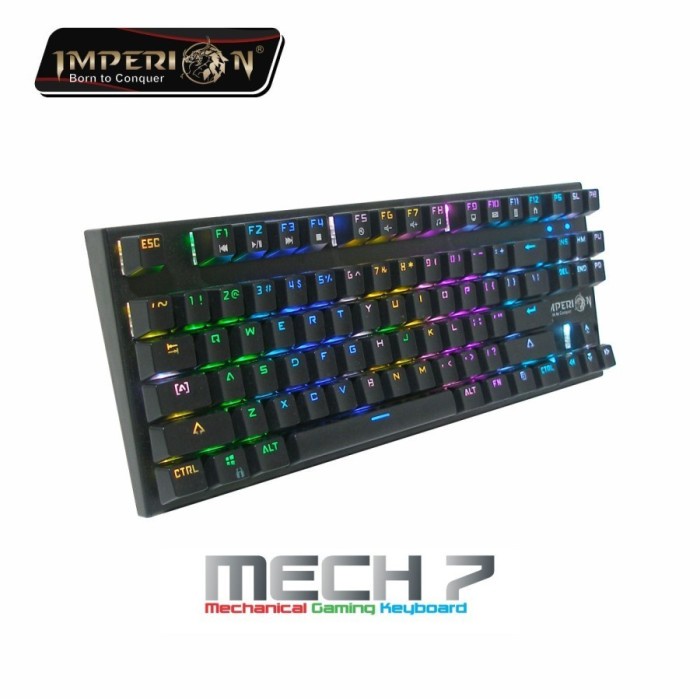 Imperion Mech7 Mechanical TKL RGB Gaming Keyboard | Shopee Philippines