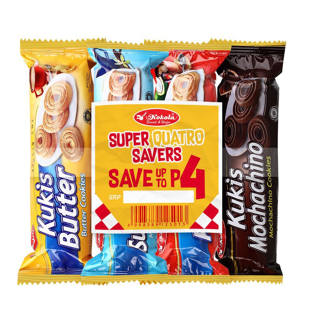 Kukis Super Quatro 60g | Shopee Philippines