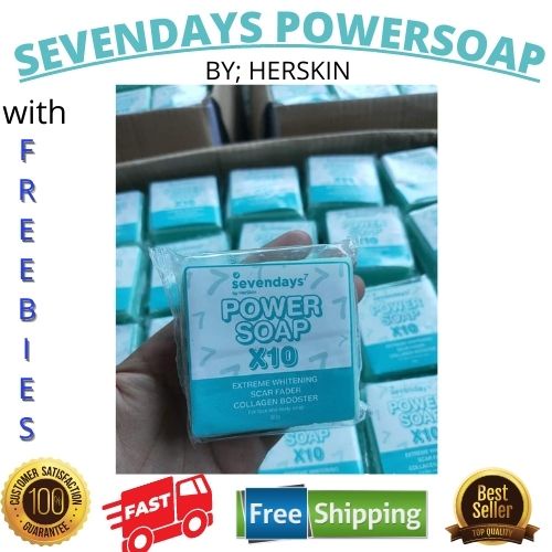 ORIGINAL Seven days Power Soap by Herskin X10 Extreme Whitening Scar ...