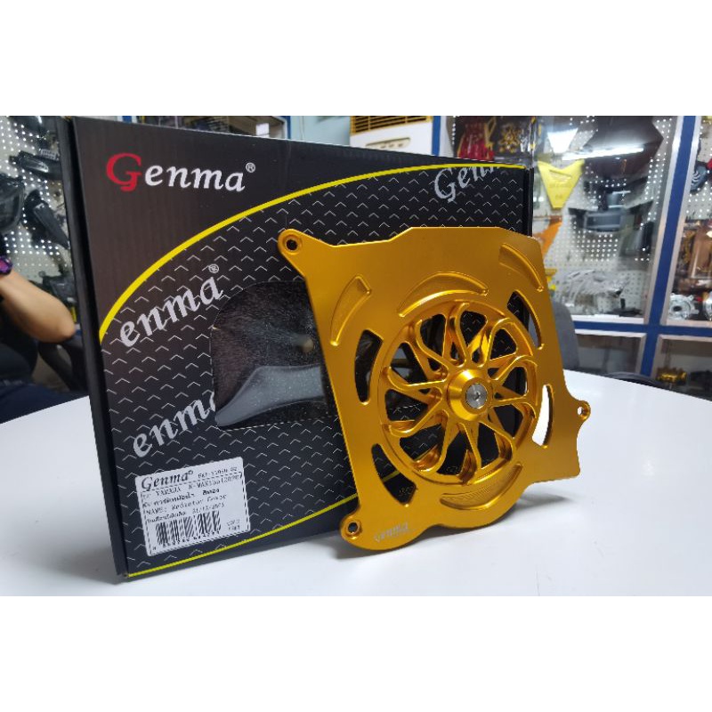 Genma Radiator Cover Spinner Nmax V2 Aerox V2Alloy Non-fade color ...