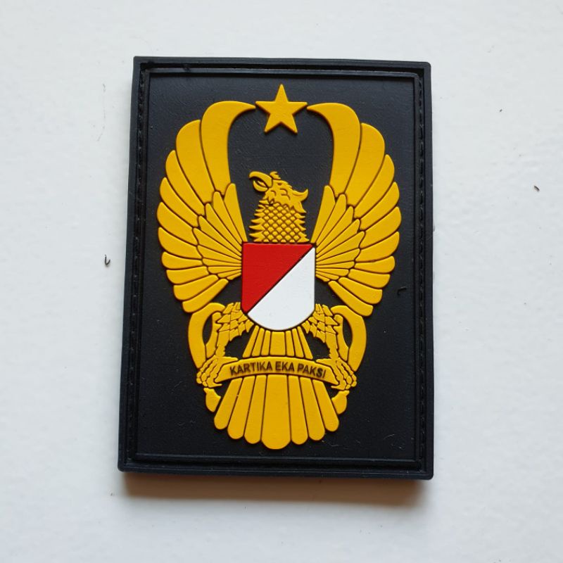 Patch RUBBER LOGO TNI AD/TNI AL/KOSTRAD/KOPASSUS/INFANTRI/Expedition ...