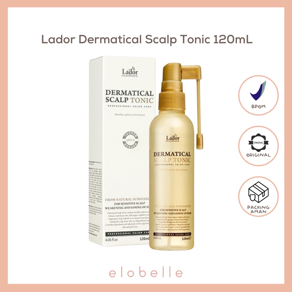 Lador Dermatical Scalp Tonic 120mL (Hair Tonic Lador/Hair Tonic Hair ...
