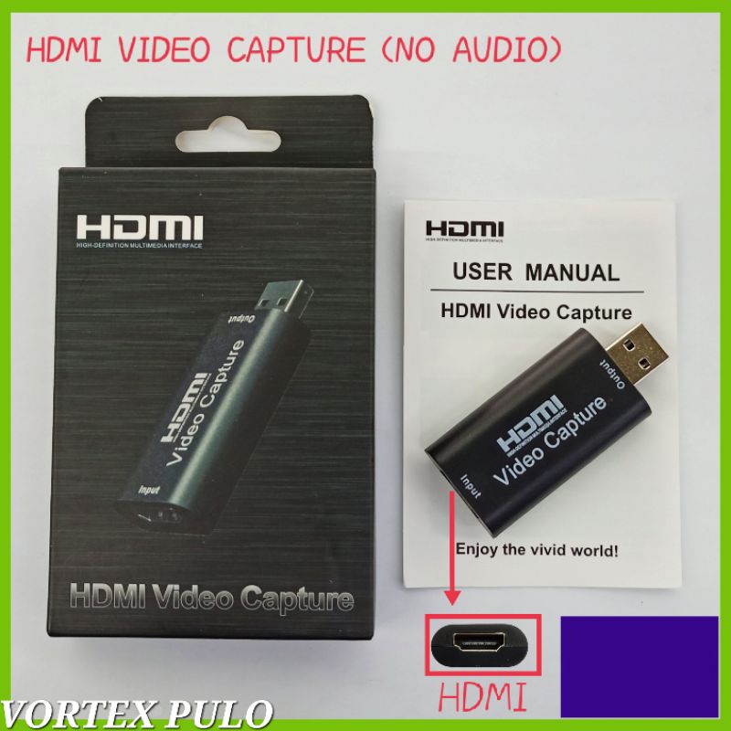 HDMI VIDEO CAPTURE (NO AUDIO) | Shopee Philippines