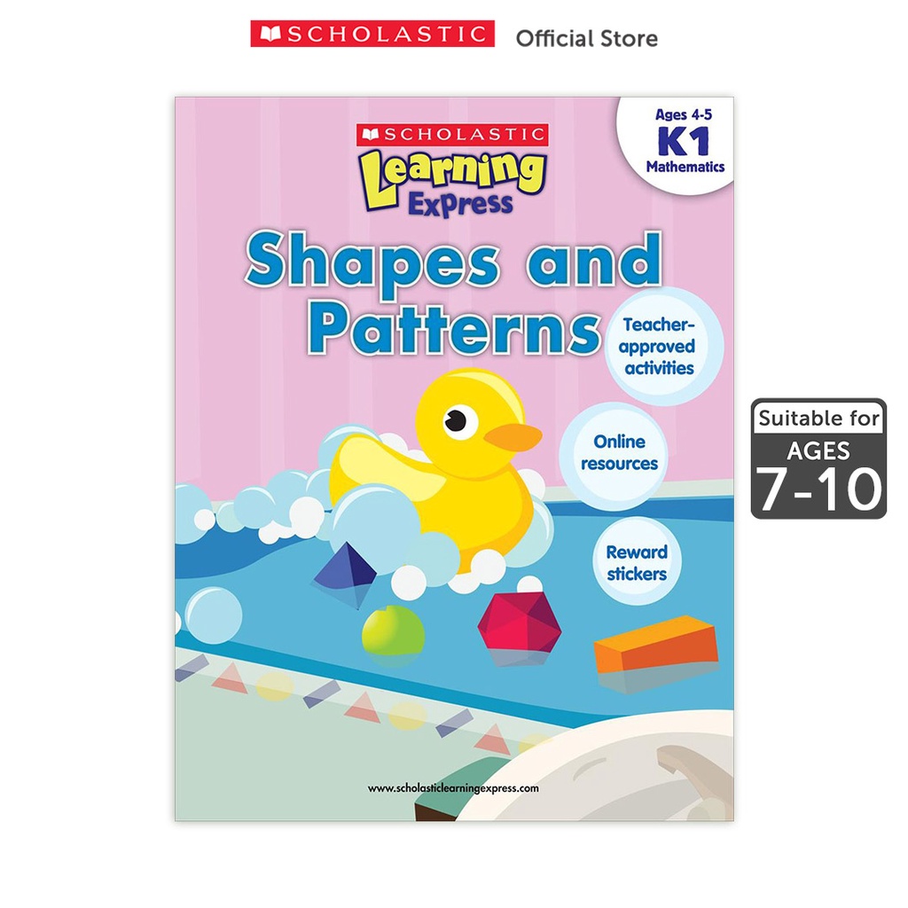 Scholastic: Learning Express K1: Shapes and Patterns (ISBN ...