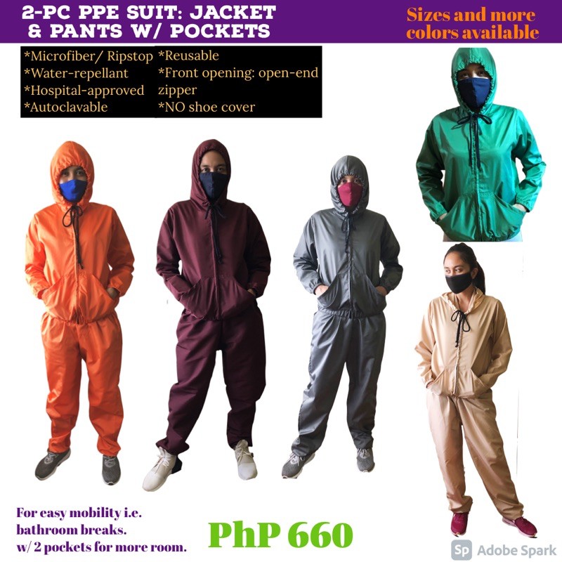 Gift Palette PPE jacket and pants Type II XS and Small size | Shopee ...