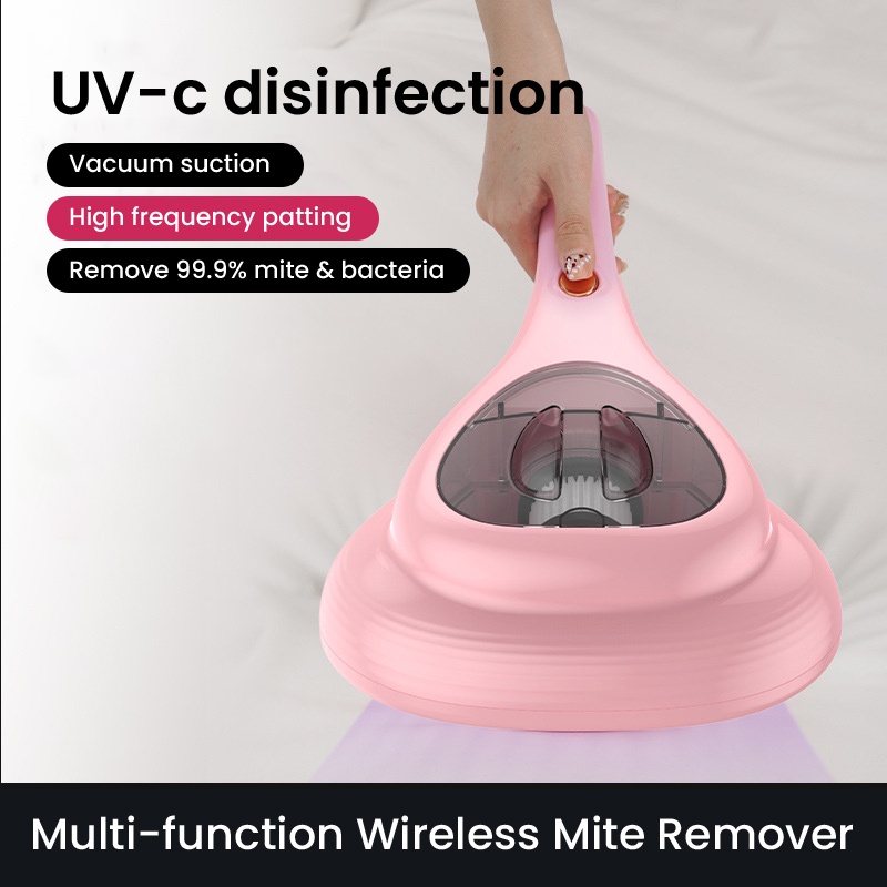 Dust Mite Vacuum Cleaner Cordless Vacuum Cleaner Mite Remover 10,000Pa ...