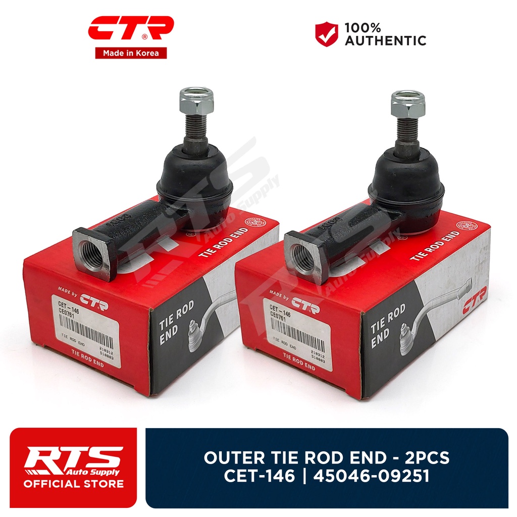Ctr Cet-146 Outer Tie Rod End Toyota Innova Hi-lux / Hilux 2005 - 2015 ...