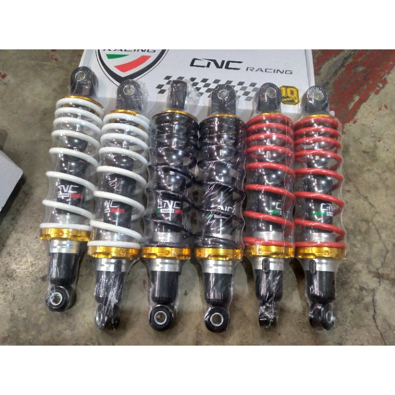 CNC dual Rear shock 335mm,310mm,280mm, wave/xrm/honda dash/smash/sym/raider j/rusi,rs125 ...