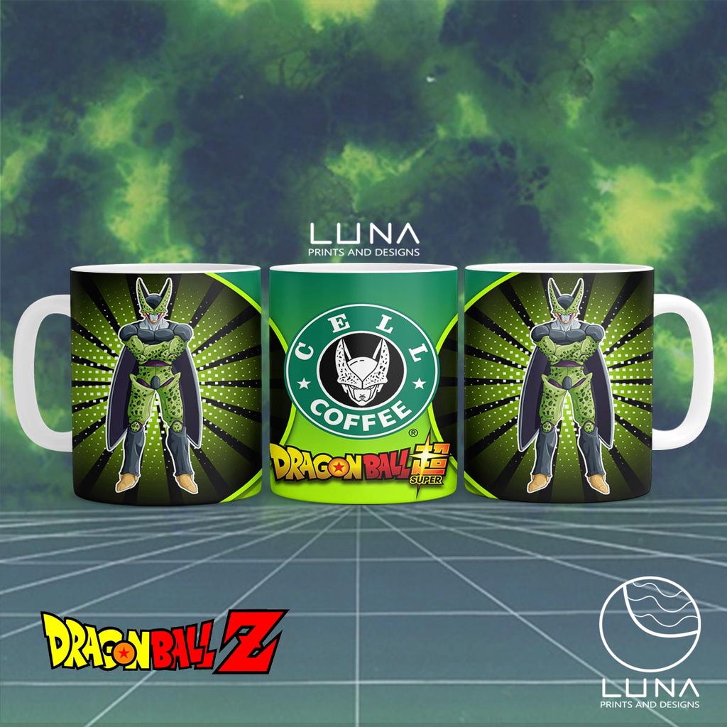 Dragon Ball Coffee Mug Collection (Beerus, Cell Frieza, Goku, Jiren ...