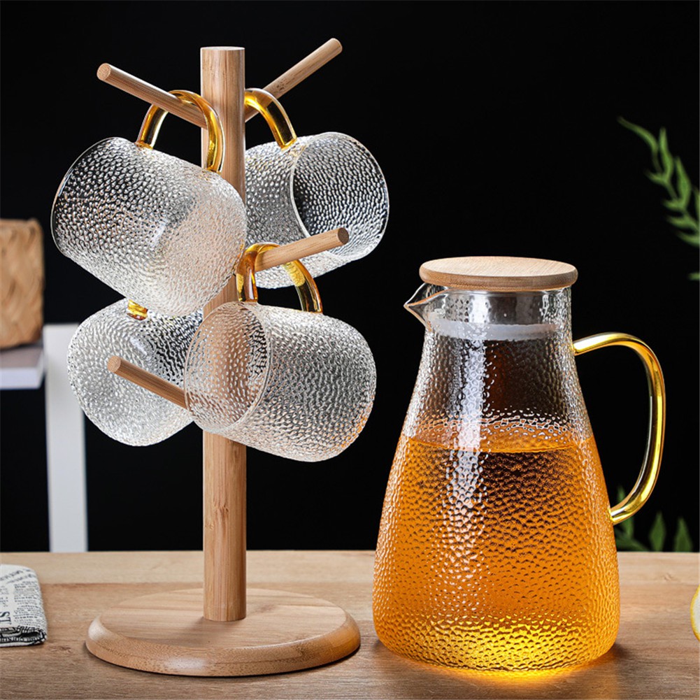 【serda】Glass Pitcher Large Capacity Tea Pitcher with Lid Household ...