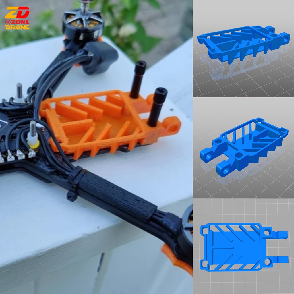 T-motor FT5 DJI Air Unit Mount FPV Drone 3D Print | Shopee Philippines