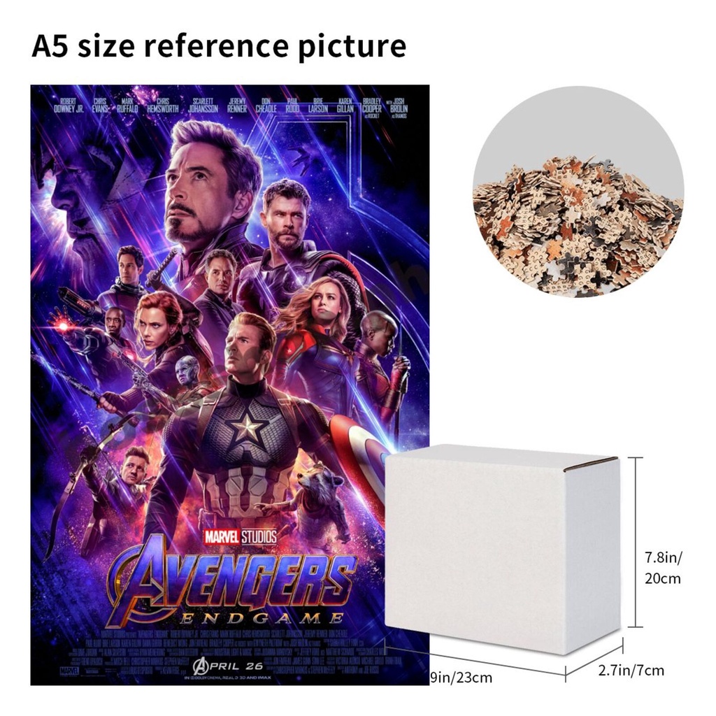 Marvel's The Avengers DIY Creative Jigsaw Puzzles for Adults and ...