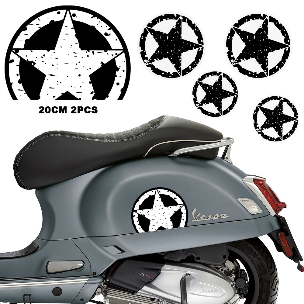 Reflective Motorcycle Sticker Waterproof Scooter Decal Accessories For ...