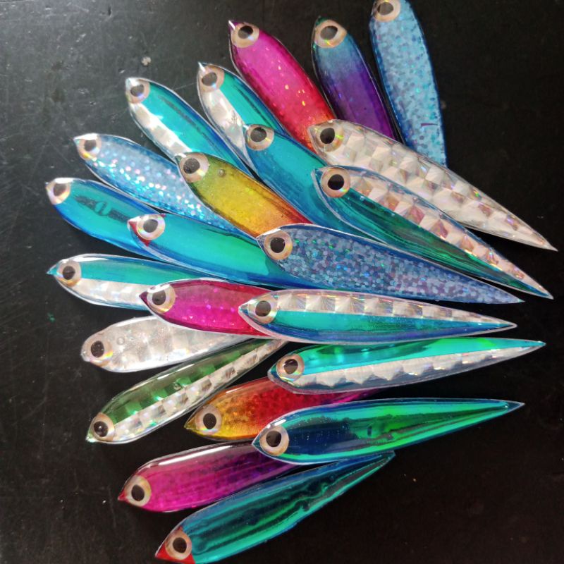 Acrylic spoon fish lure with eye (weres palig limbag) | Shopee Philippines