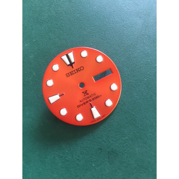 Seiko aftermarket seiko orange sunbrust plate dial | Shopee Philippines