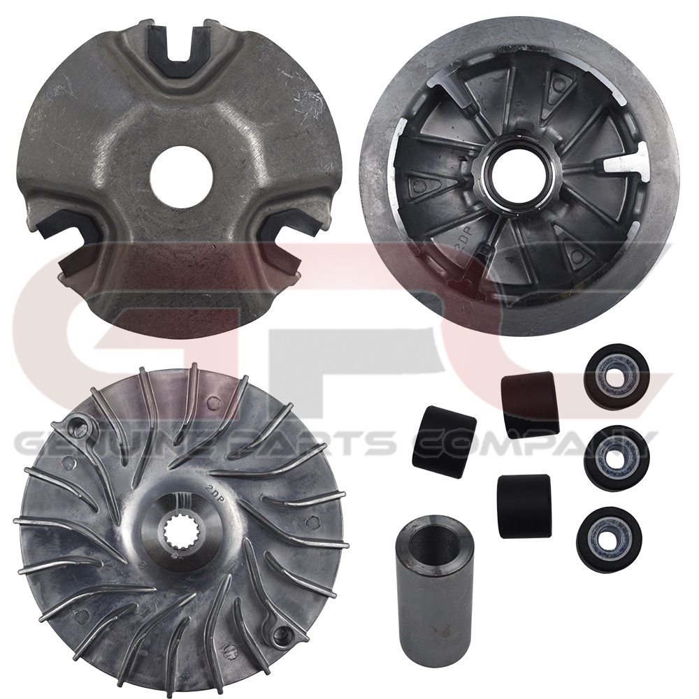 GPC CVT Complete Front Drive Face / Driven Face Pulley Set for Yamaha ...