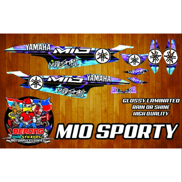 Mio Sporty Decals(Yamaha) | Shopee Philippines