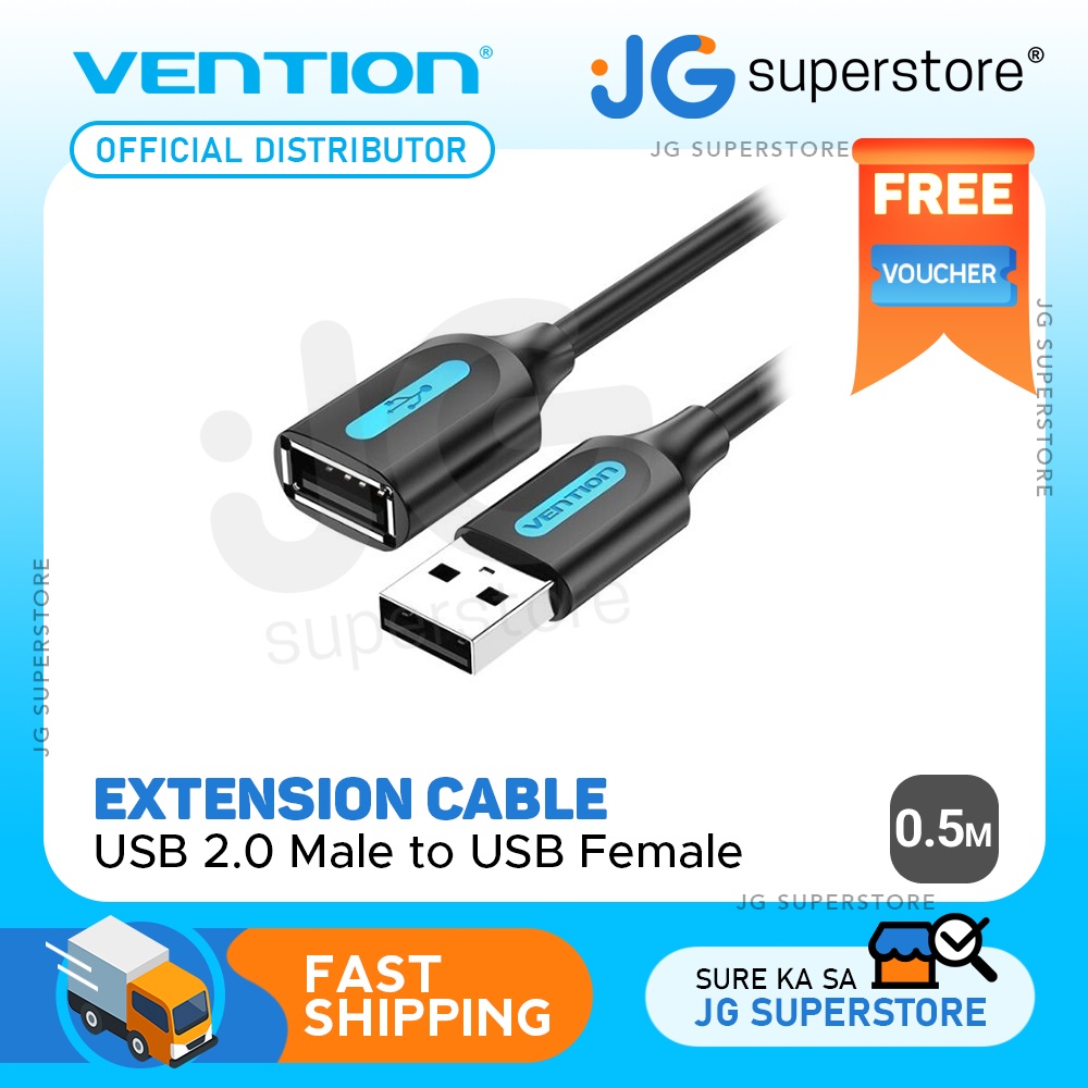 VENTION Extension Cable USB 2.0 Male to USB Female Fast Data Transfer ...