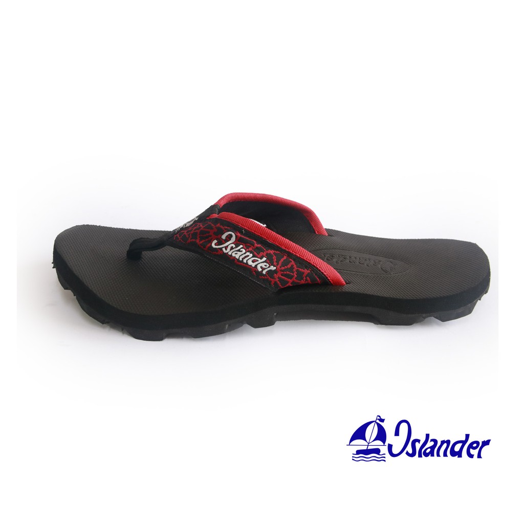 Islander Outdoors Spider AL (Black / Red) - Islander Slippers for Men ...