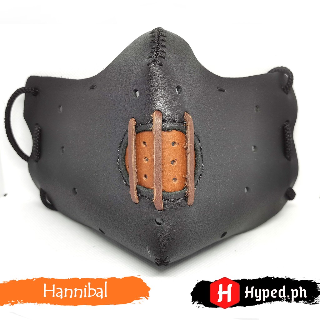 Hannibal Lecter Leather Mask (Customized) | Shopee Philippines
