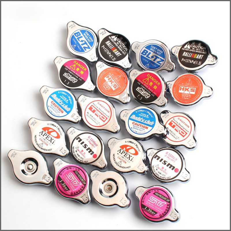 Universal Car Radiator Cap 1.3kg/cm 127kpa High Pressure Cover 1.3bar ...