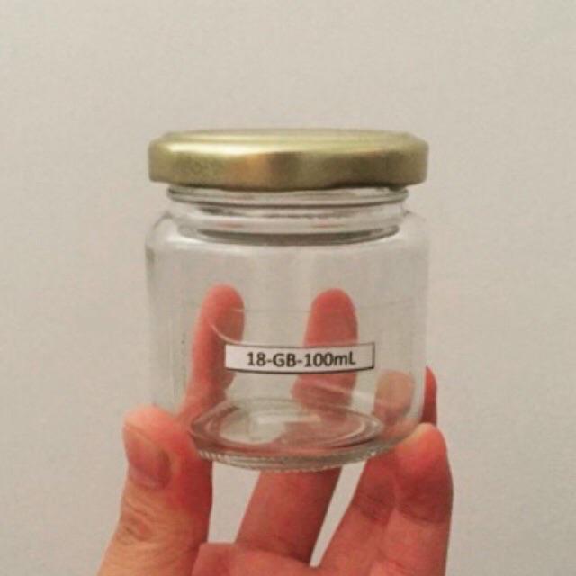 100mL Glass Bottle/Jars (SOLD BY BOX of 42pcs) inlcudes FREE plastic ...