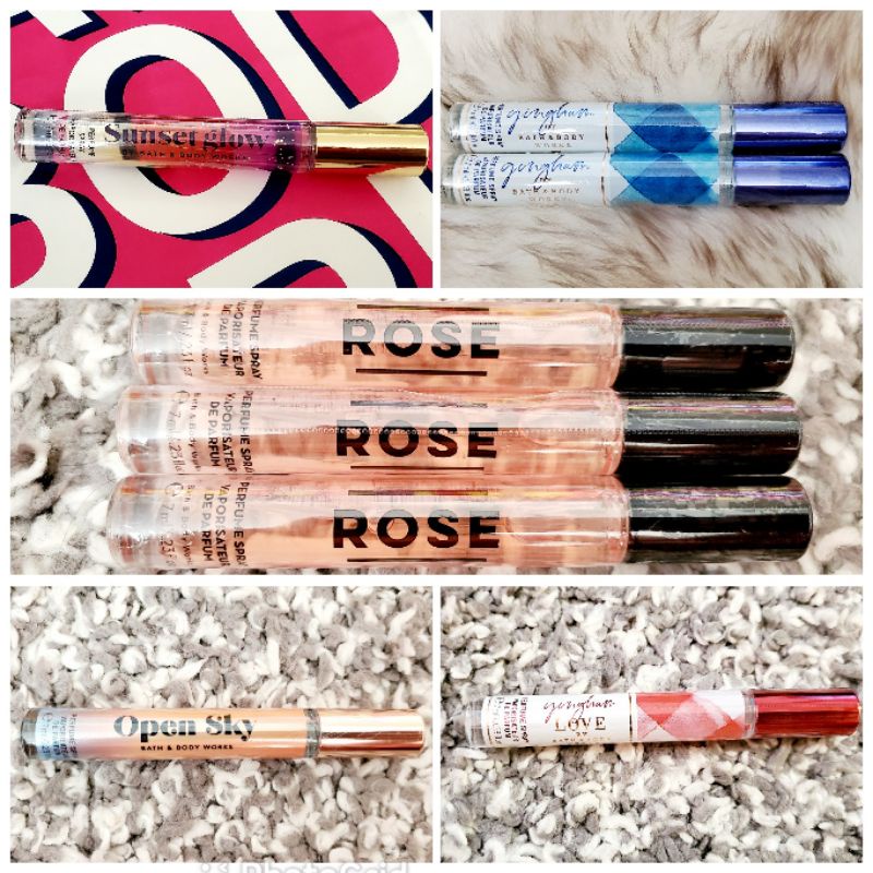 ORIGINAL Bath & Body Works Mini Perfume Spray Vaporisateur De Parfum ...