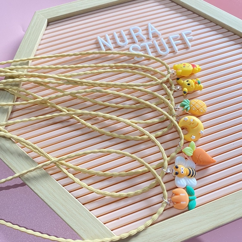 Banana SERIES Pendant Character STRAP Mask 2 IN 1 | Shopee Philippines