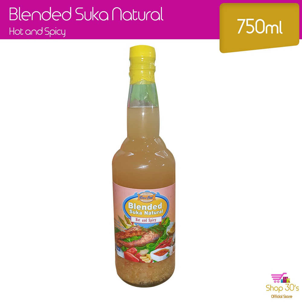 Eva's Best Blended Suka Natural | 375ml and 750ml | Hot and Spicy ...