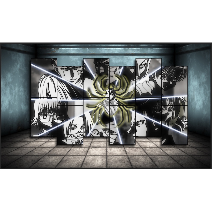 hunter x hunter puzzle poster, poster, anime, collections | Shopee ...