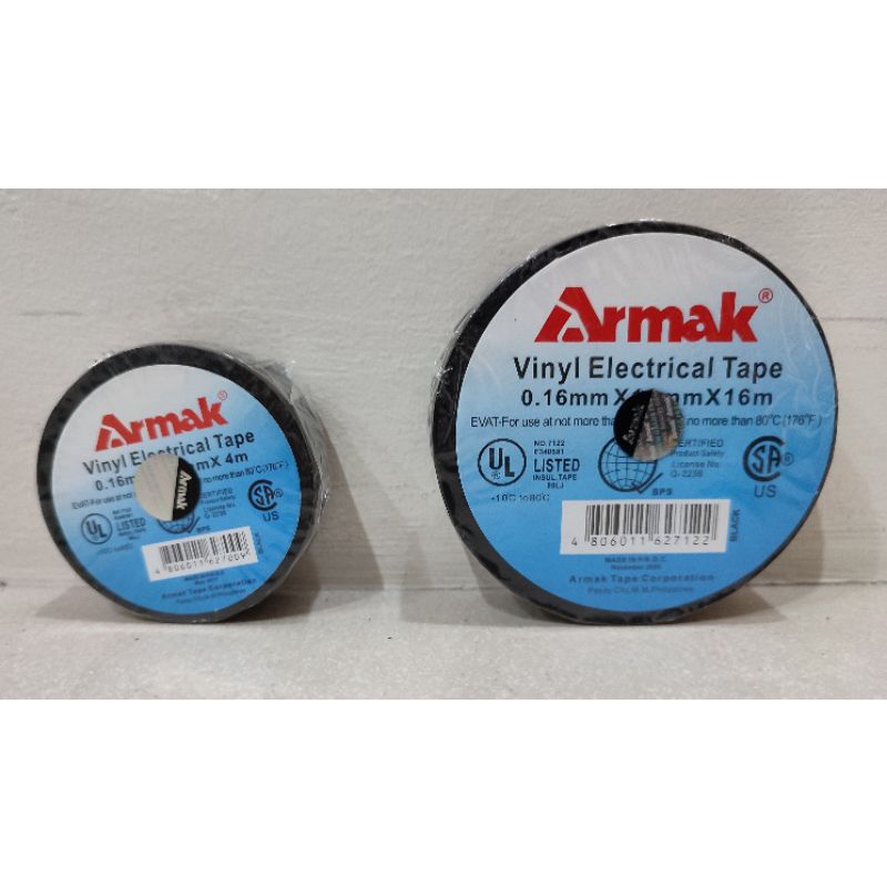 Armak Vinyl Electrical Tape Authentic (small and big) | Shopee Philippines