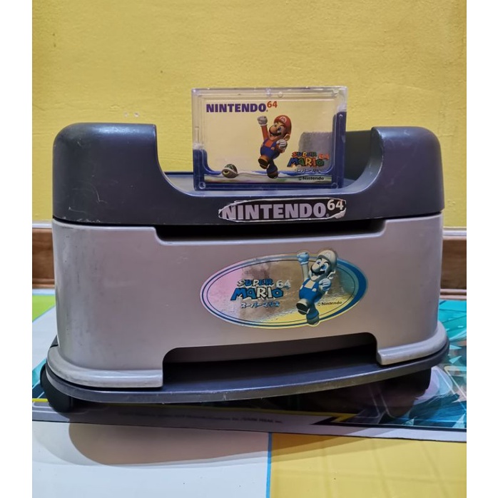 Nintendo Super Mario 64 Station Rack with Cassette Game Case | Shopee ...