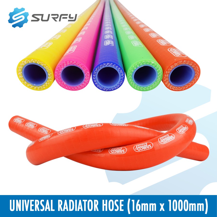 Samco Hose Colored Radiator 16mm 1M Universal From Thailand | Shopee Philippines